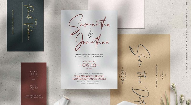 Perfect Calligraphy Fonts for Branding